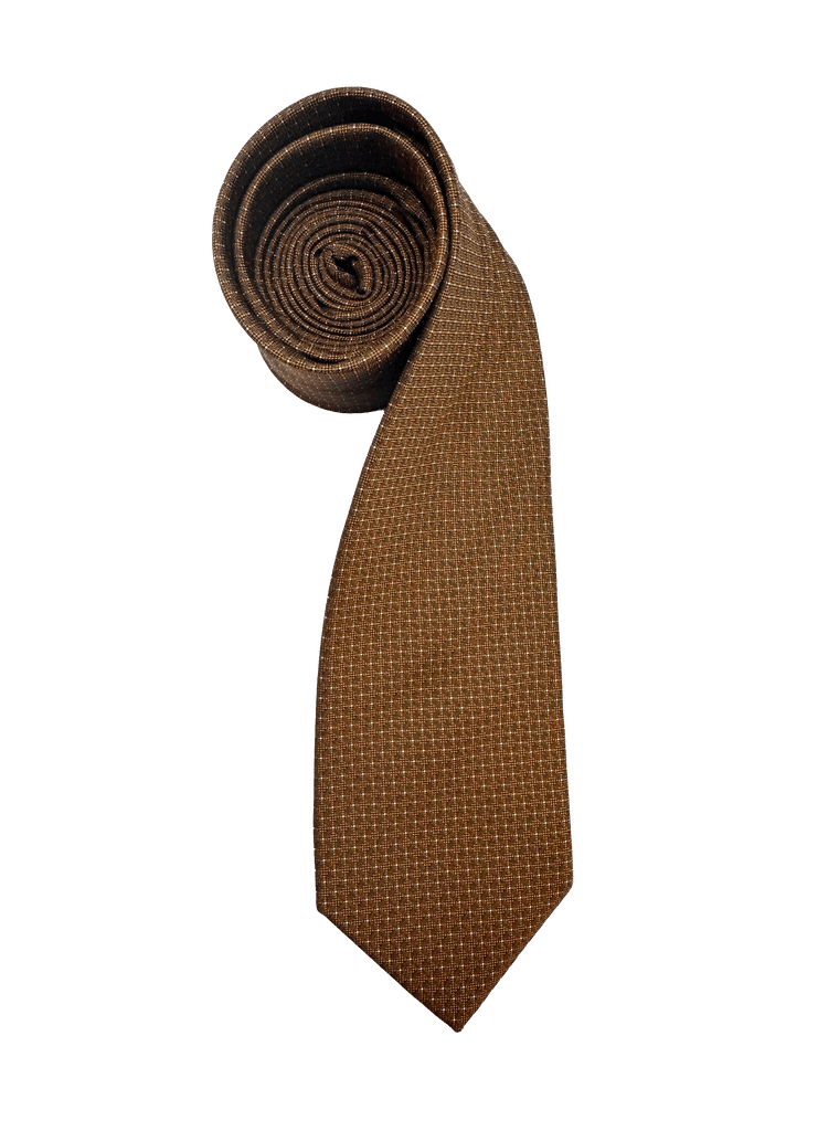 Orange Dotted Tie – Boston Fine Tailoring