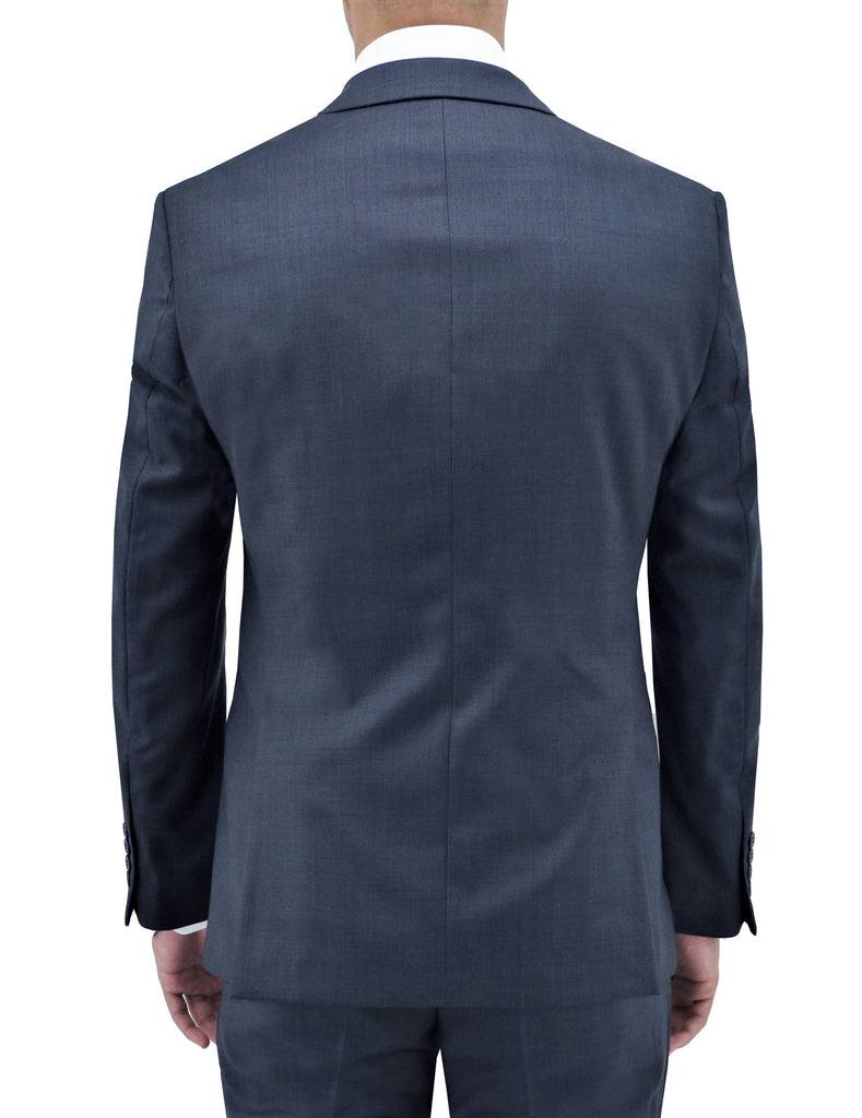 Michel 704 Blue Wool Suit Jacket – Boston Clothing