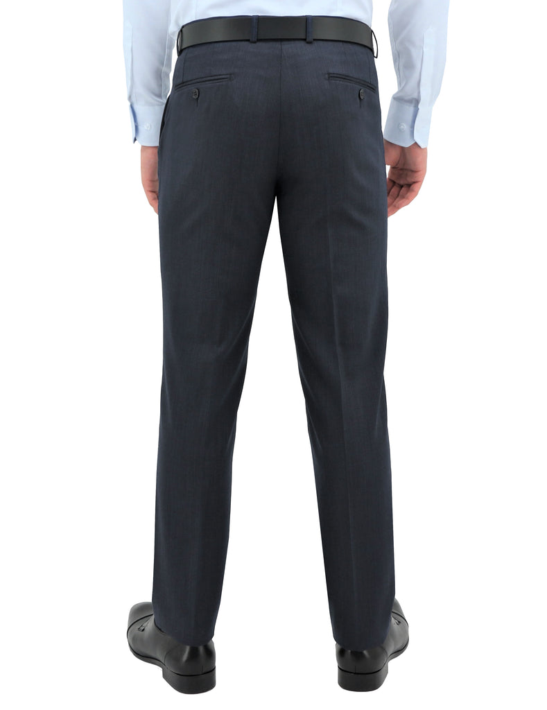 Lyon 101 Navy Wool Trouser – Boston Clothing